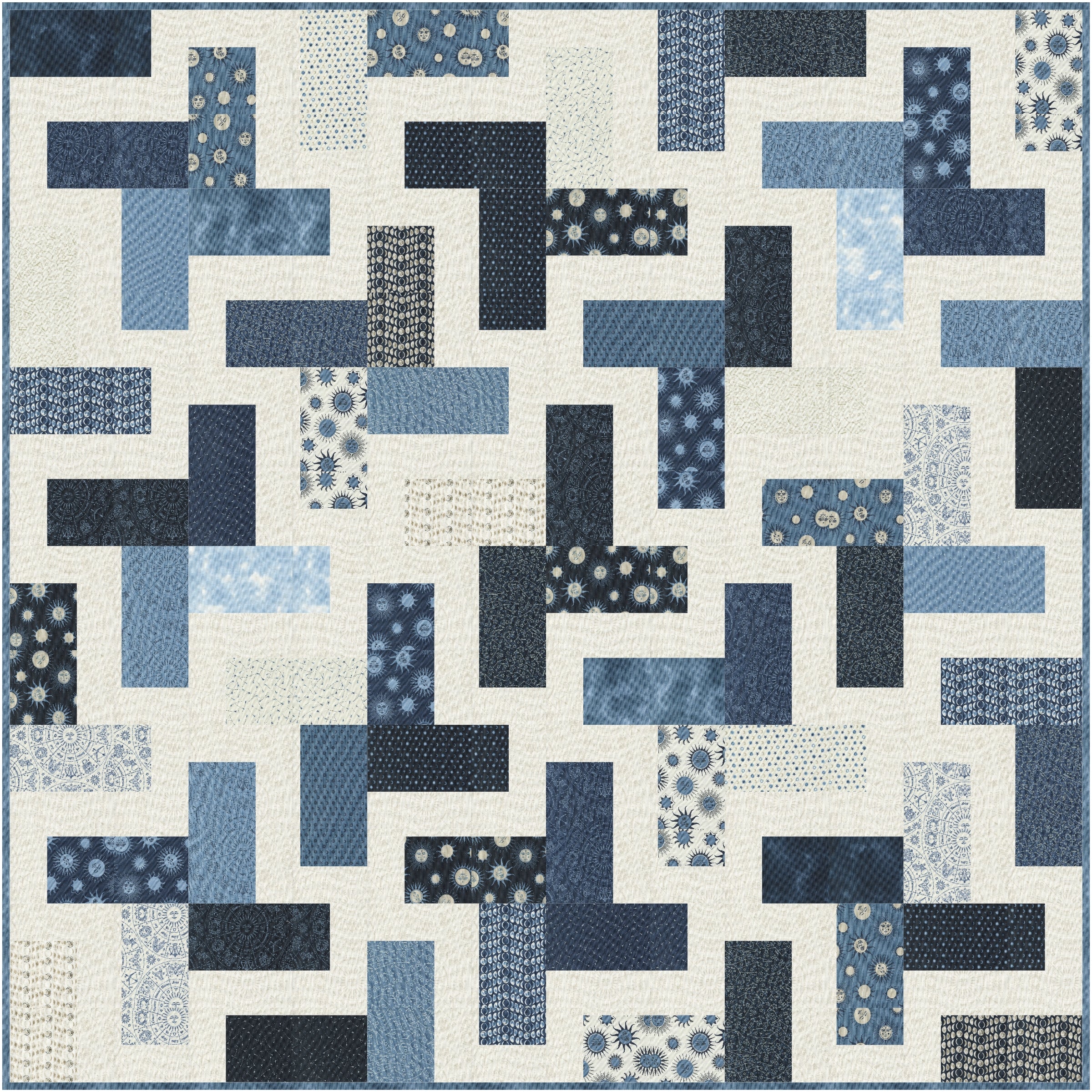 Satellite Quilt Kit – Prairie Grass Patterns