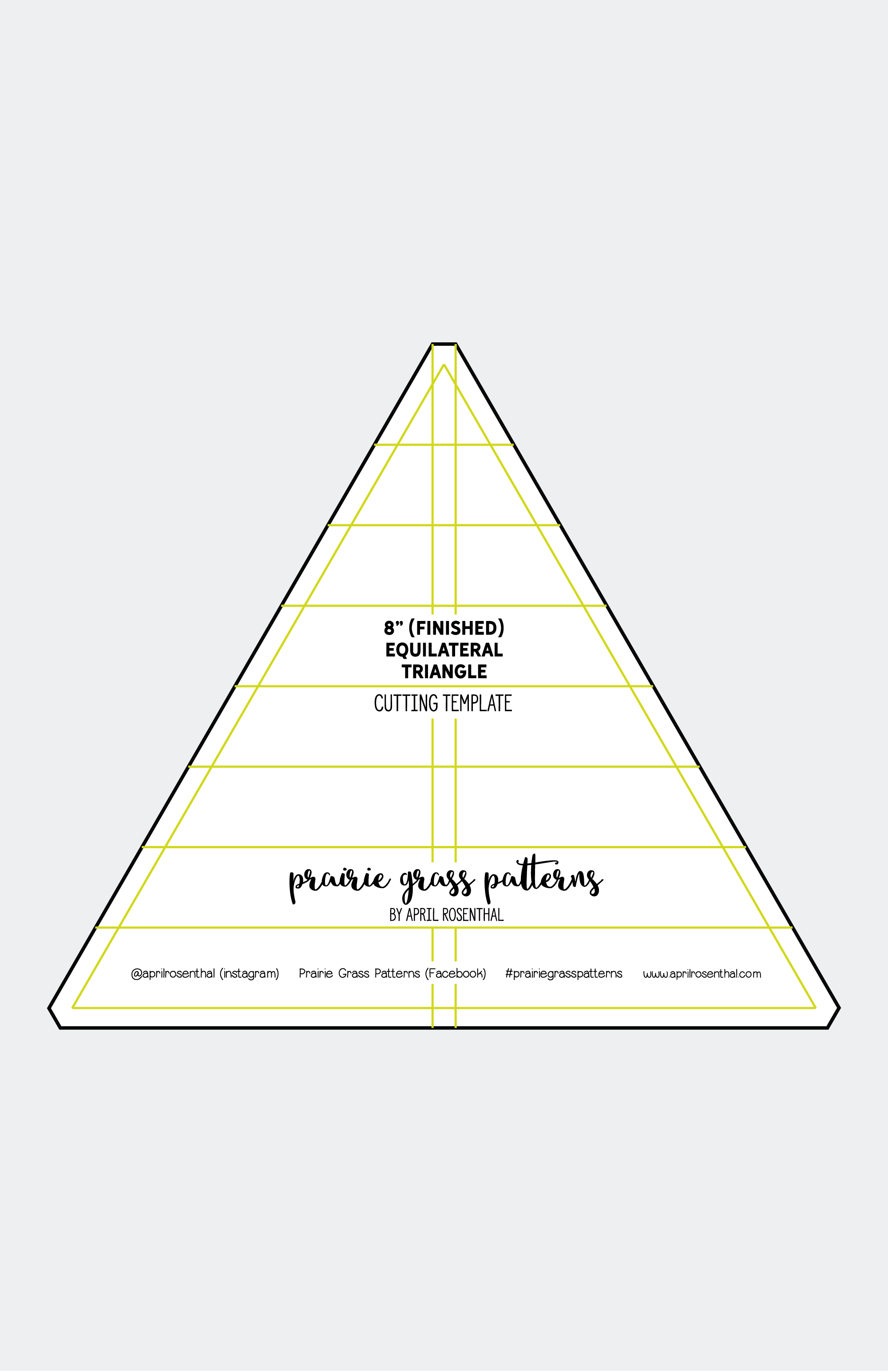 Triangle Template Printable