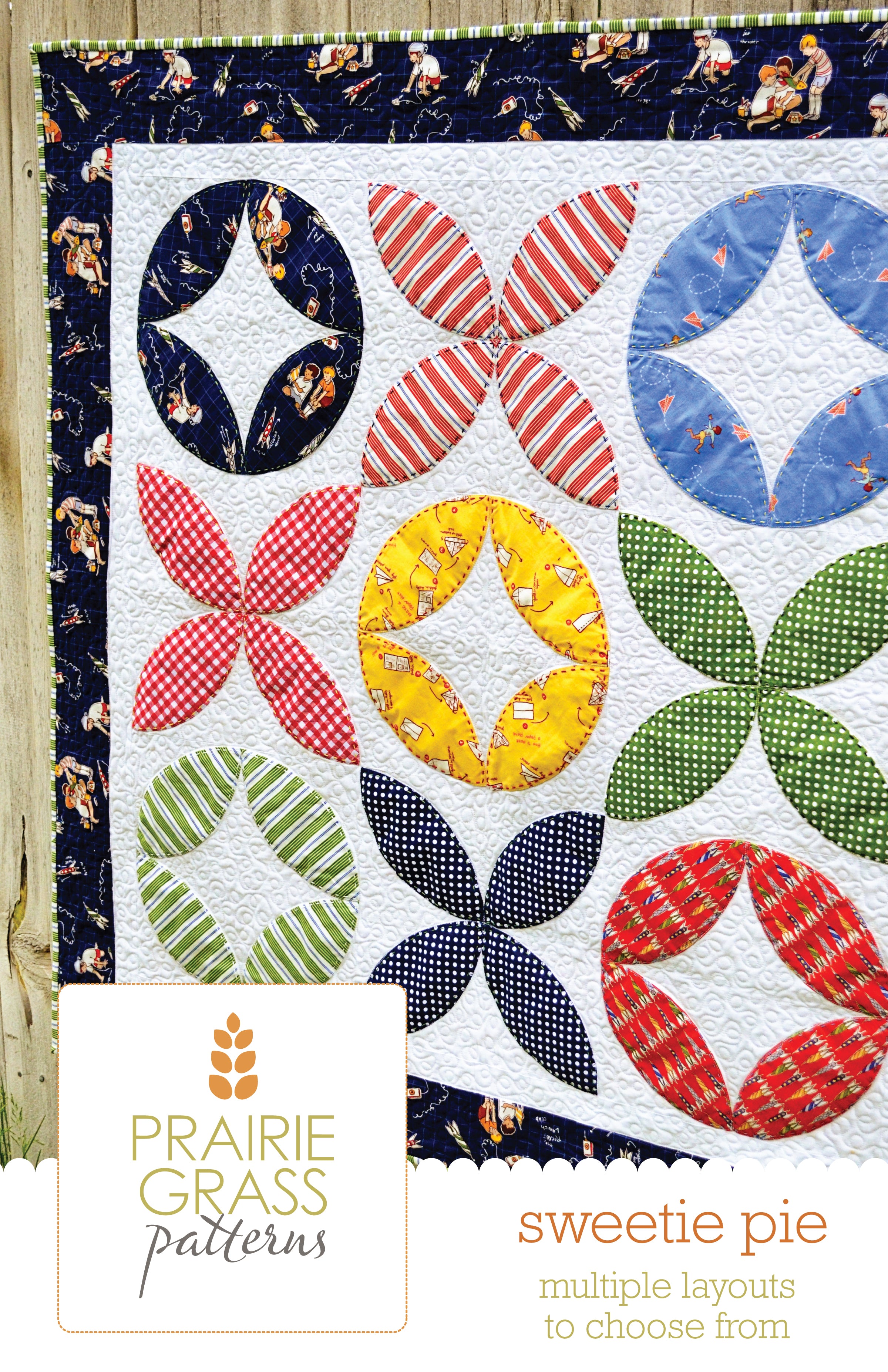 #117 - Sweetie Pie PAPER Pattern – Prairie Grass Patterns