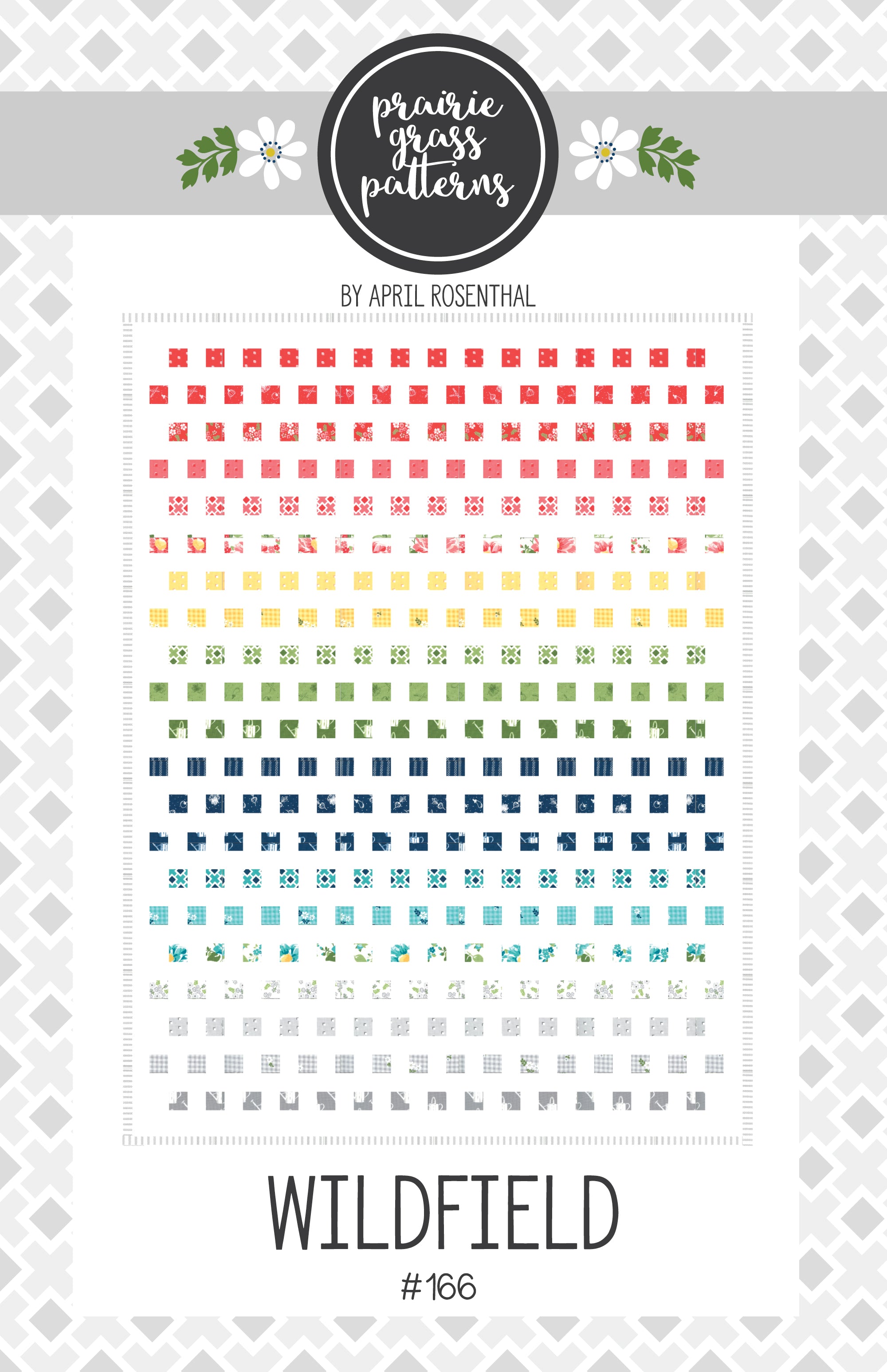 #166 Wildfield - PAPER Pattern – Prairie Grass Patterns